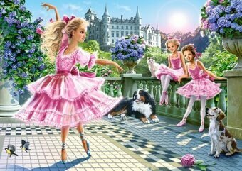 Пазл 180 деталей midi Балерины Кастор, арт. В-018222