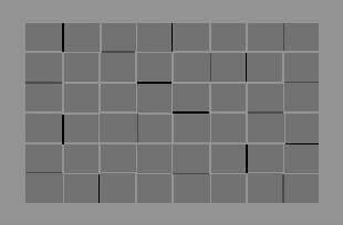 Ковер сделан в Нидерландах на пол 50х80 см модерн современный ворс 6 мм 123364 Kover-Russia