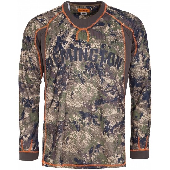Футболка с длинным рукавом Remington SW Remington Inside Fit Shirt Green Forest , размер 50/52 (L) рост 176-190 см