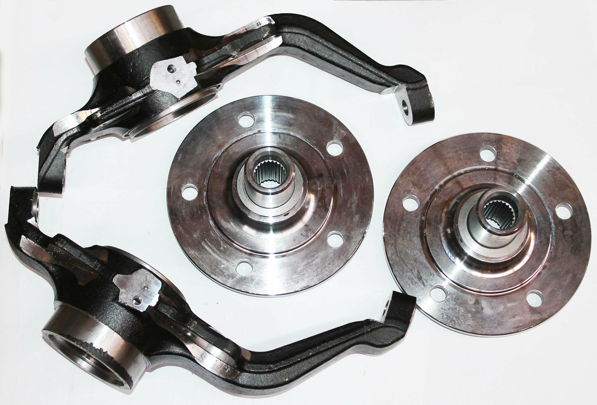 Кулак поворотный ВАЗ-2123, 21214 лев/прав усил нерегулир подш D80/42 S45мм SKF (BAH-0028AA), 24 шл