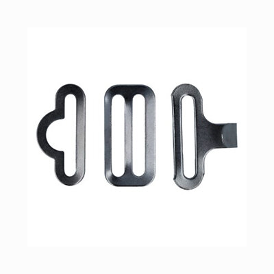 ZBG Застёжка для бабочек и галстуков 18 мм в упаковке, черный никель, крепление