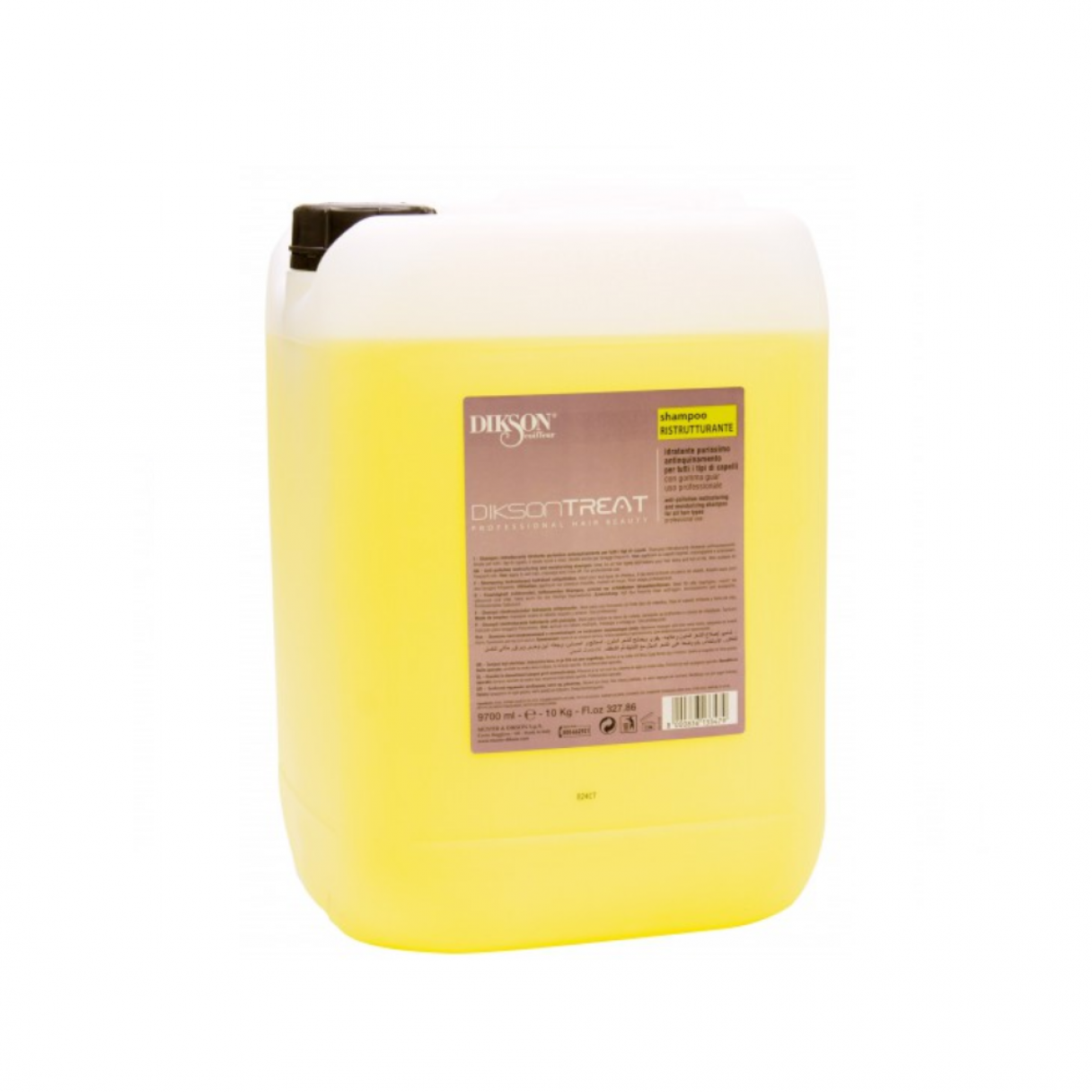 Восстанавливающий и увлажняющий шампунь для всех типов волос Dikson Shampoo Restructurante 10 л.