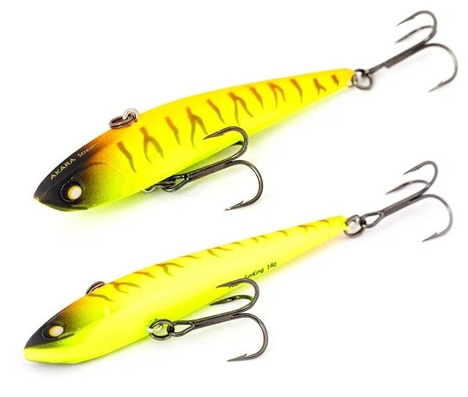 Воблер Akara раттлин Streamer 75 мм 14 гр. (1/2 oz 2,9 in) A105