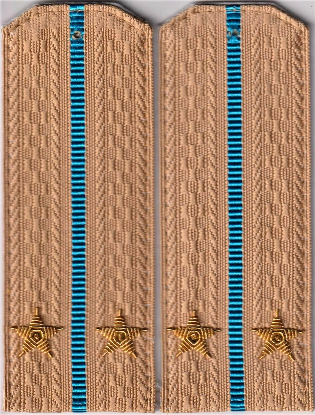 Погоны авиации ВМФ кремовые, лейтенант