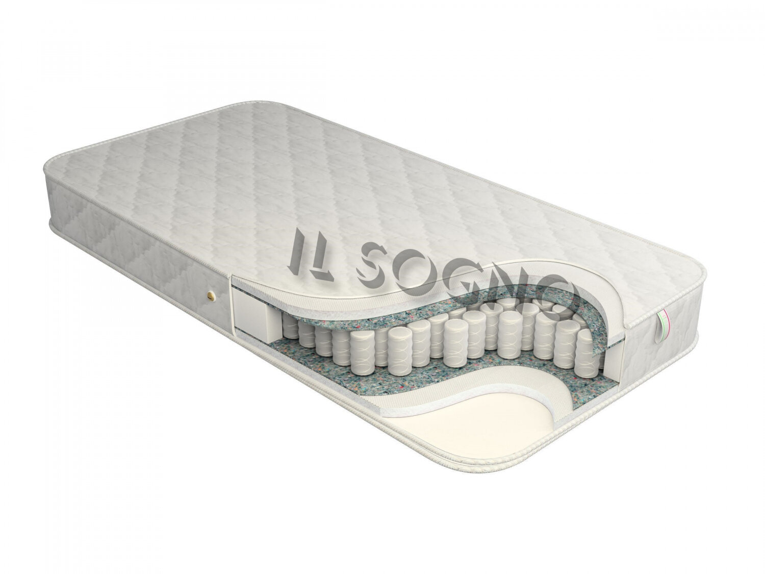 Матрас анатомический Паола Эко люкс 260 пр./м. кв 21 см 085х190