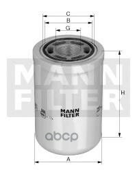 Фильтр гидроусилителя JOHN DEERE Series 6 2009- шт. MANN-FILTER арт. WH 945