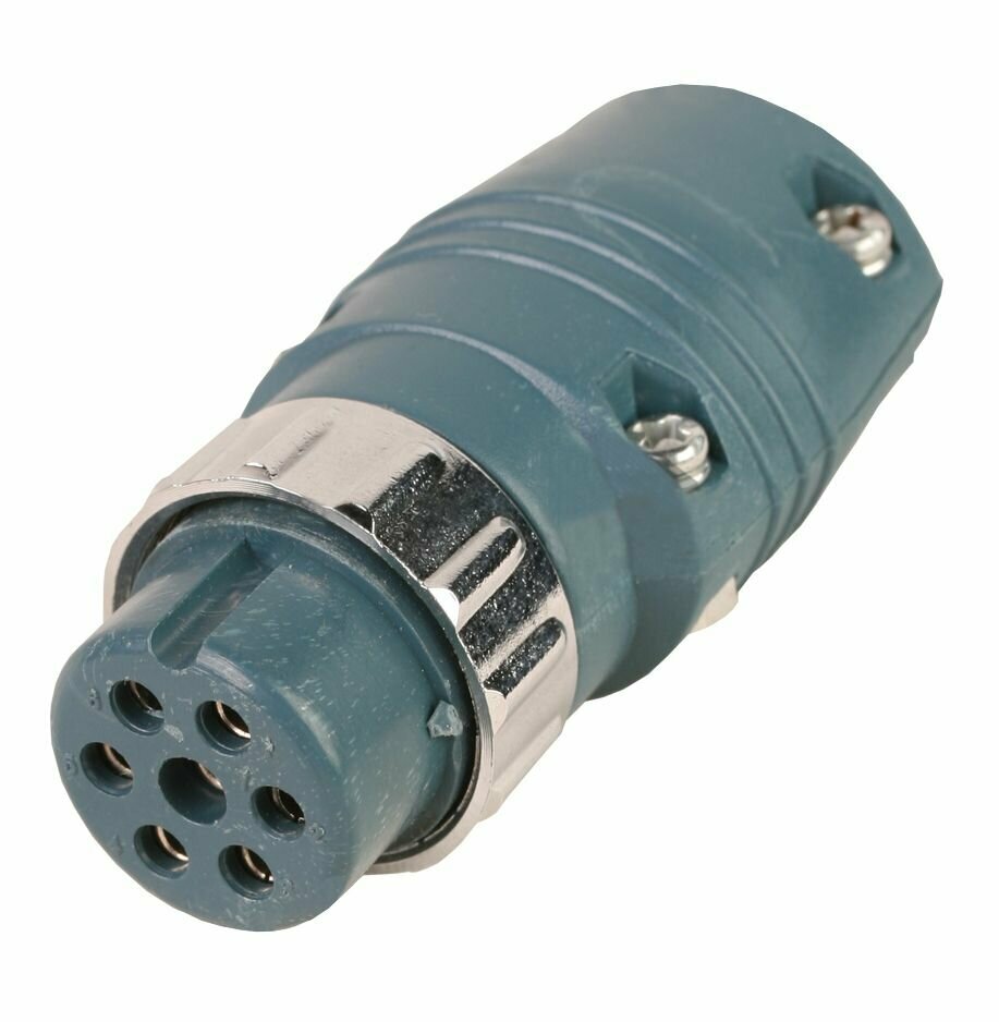 Розетка кабельная семиконтактная Zhen Kang 7PIN для подключения кабелей управления сварочных аппаратов