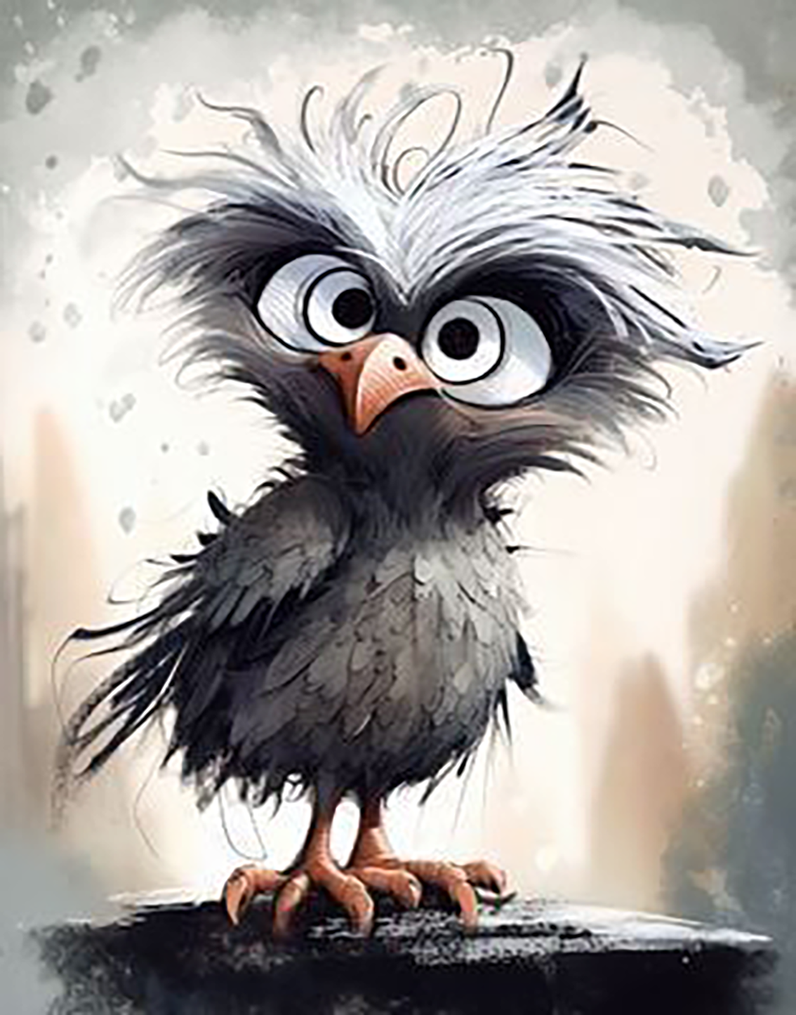 Картина по номерам "Милая птичка" 40х50 см, хлопковый холст на подрамнике, акрил, АртТойс