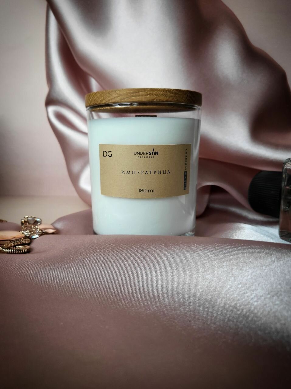 Свеча ароматическая в стекле DG Императрица 180ml