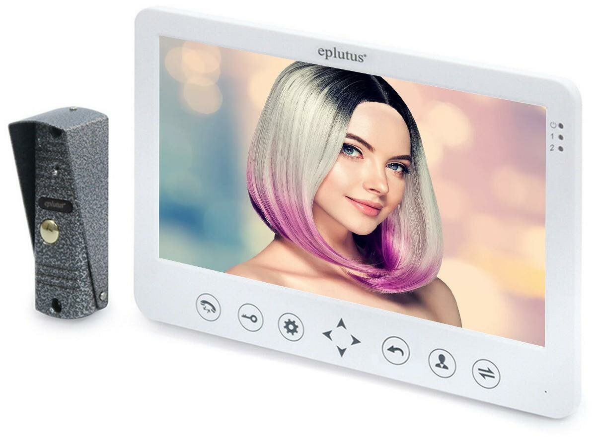 Домофон с диагональю 8 - ЕР-4-81-5 (V80181EPL) с записью - видео домофон записью, видеодомофон цветной