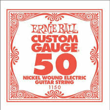 Одиночная струна для электрогитары Ernie Ball 1150 Custom Gauge 50