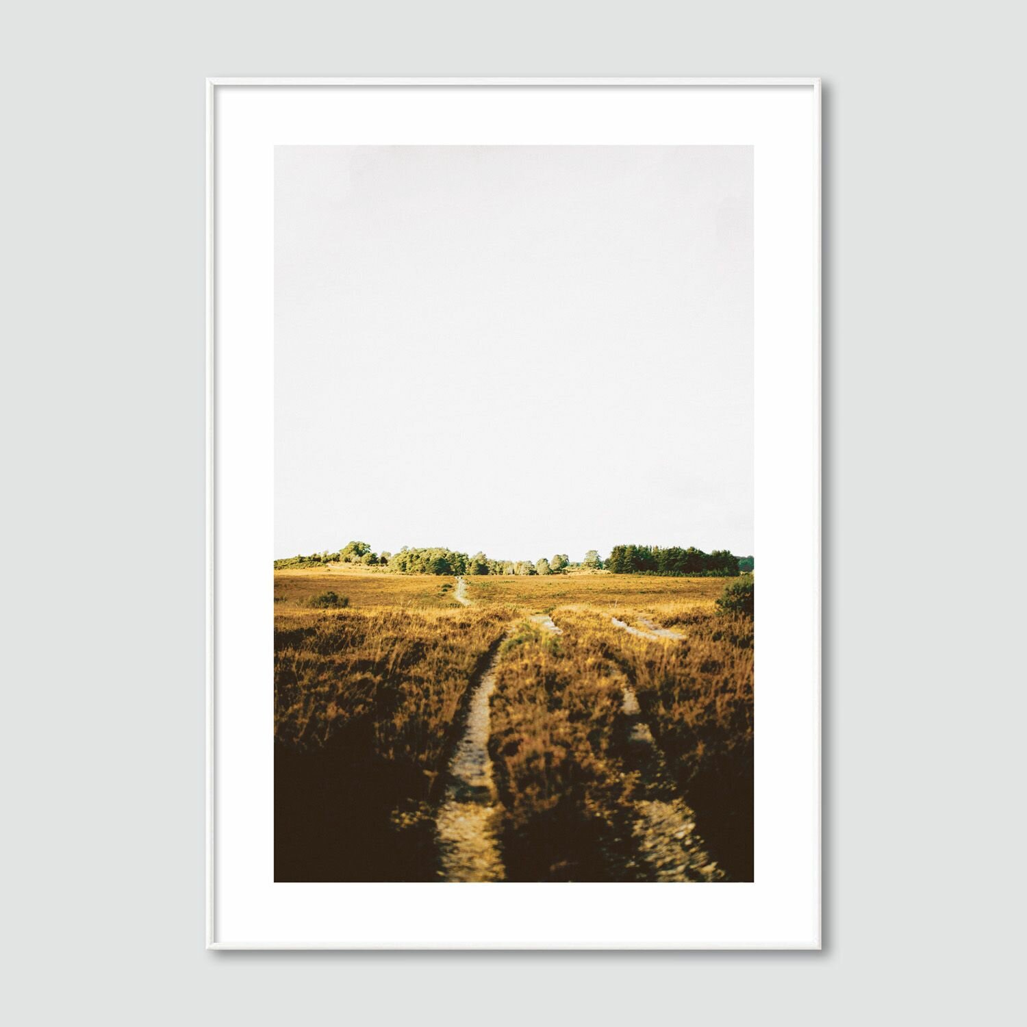 Постер в раме 50х70 Postermarkt, Дорога В Поле