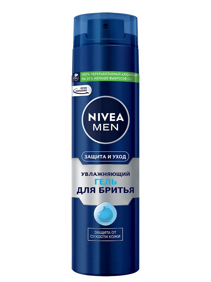 Гель для бритья Nivea Men увлажняющий, 200мл