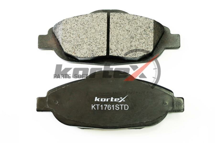 Тормозные колодки дисковые передние KORTEX KT1761STD для а/м Peugeot 308, 3008 — фото 1