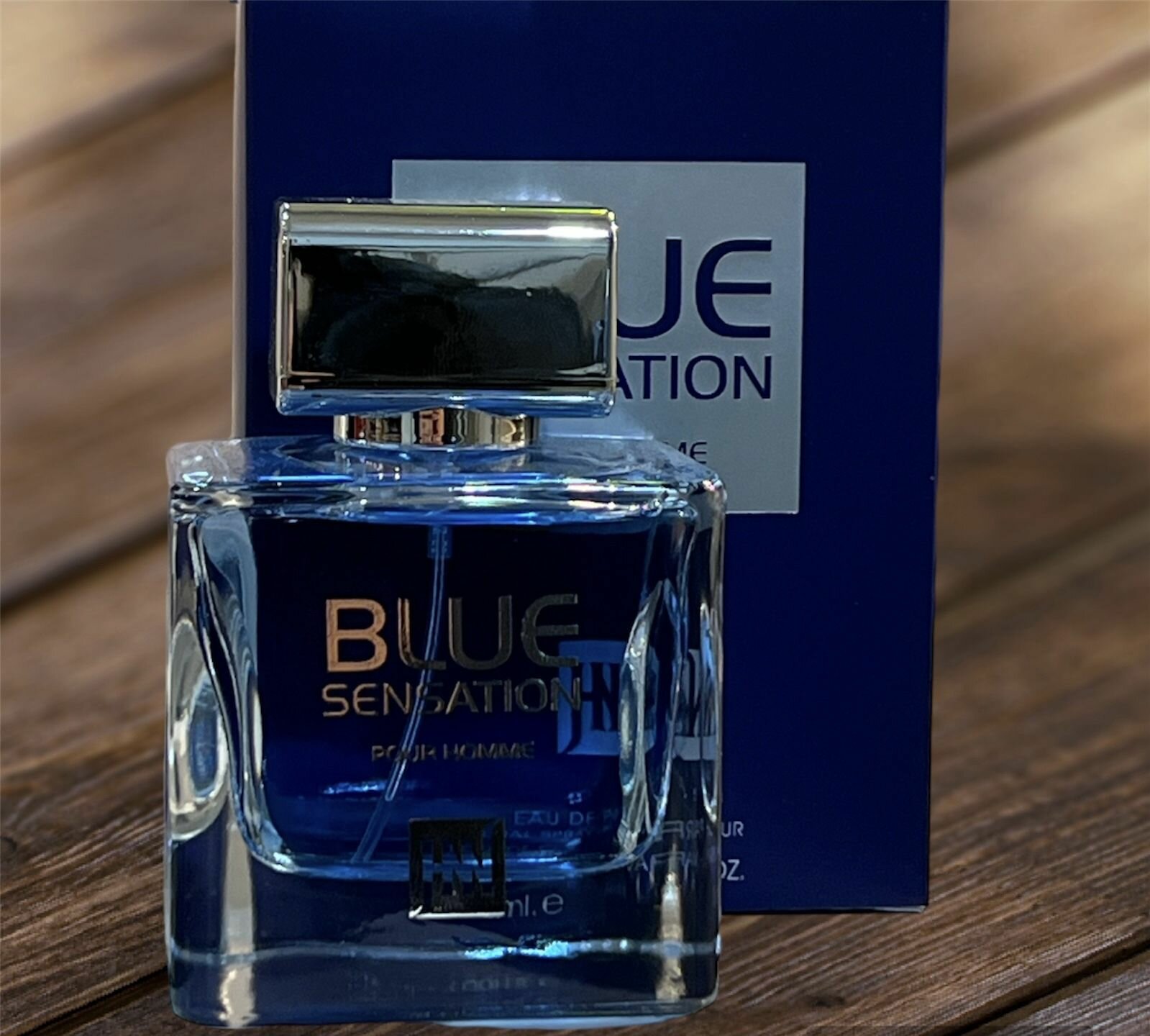 Парфюмерная вода Johnwin "Blue Sensation", мужская, ОАЭ, 100мл