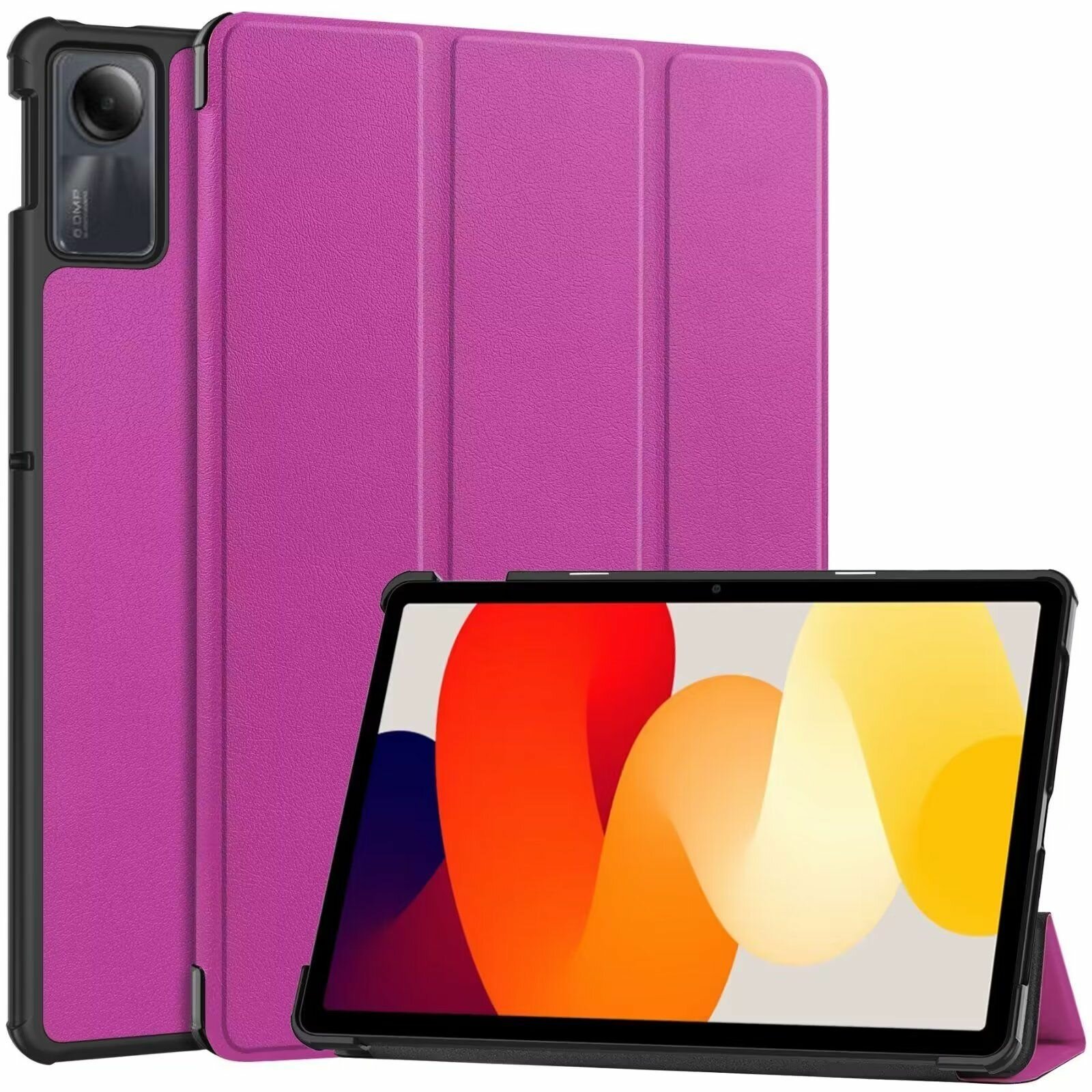 Чехол умный для планшета Xiaomi Redmi Pad SE / Ксиаоми Редми Пад Се 2023 года, 11 дюйма, фиолетовый