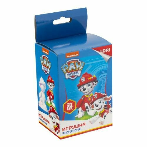 LORI 3DArt Игрушка-раскраска Щенячий патруль. Маршалл (комплект материалов для изготовления) (в коро