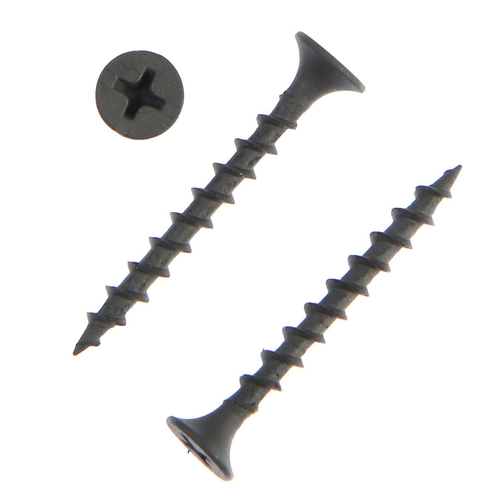 Саморезы черные по дереву 4,8х102 мм, (1кг/136шт) оксидированные