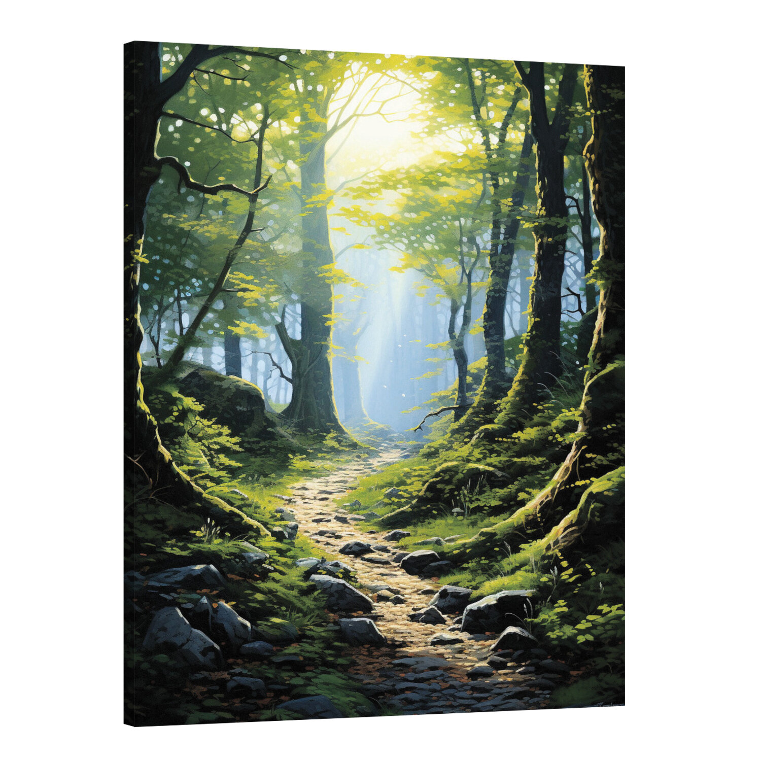 Интерьерная картина 50х70 "Лесные сны"