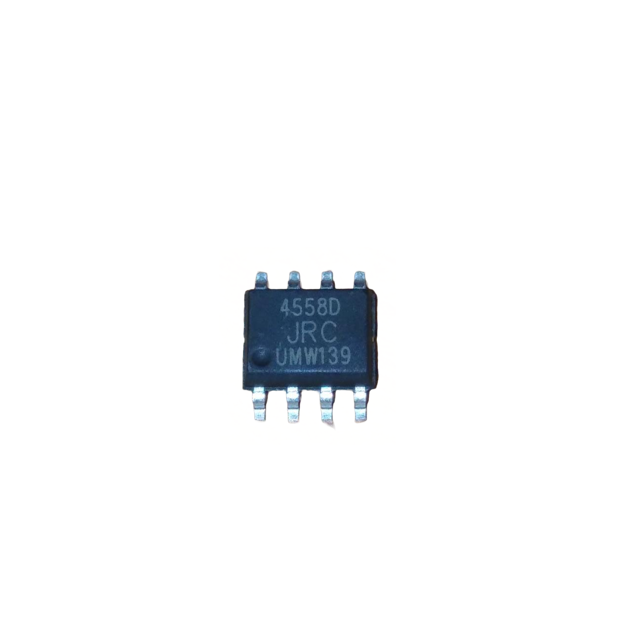 Микросхема JRC4558D (4558D). Двухканальный операционный усилитель (UMW)