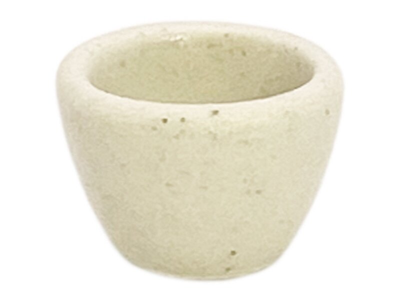 Тигель фарфоровый низкий №1 (20/15 мм)