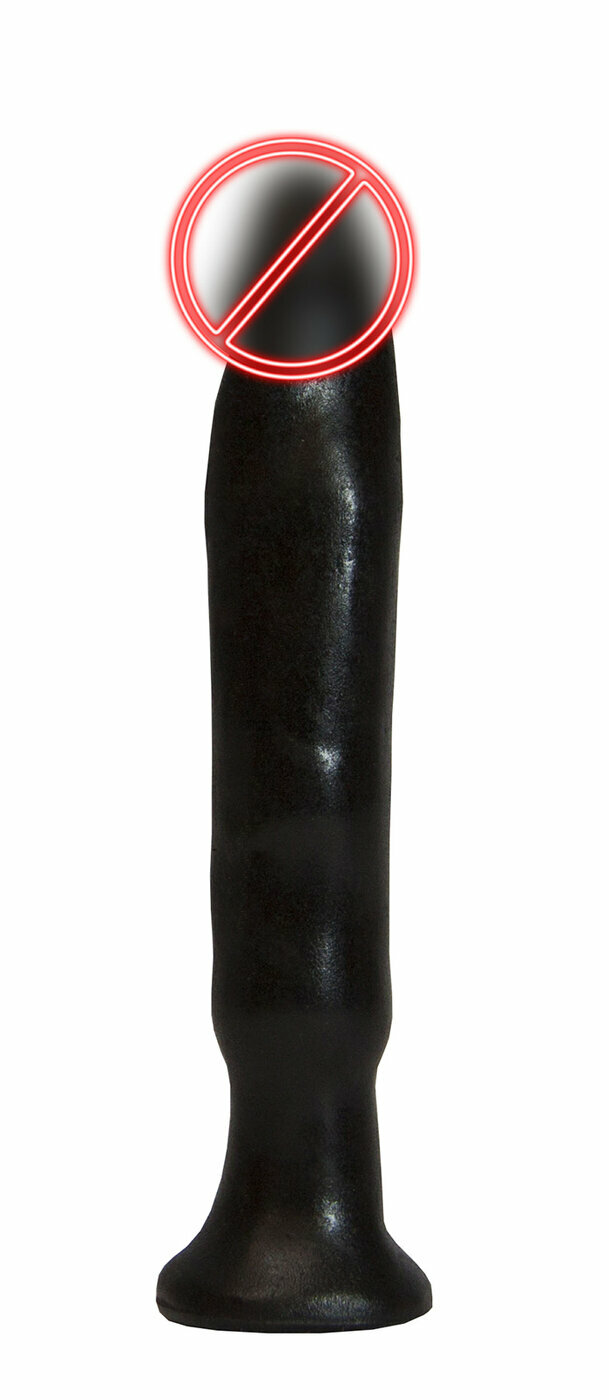 Анальный стимулятор Джага Джага, черный Без вибрации, №23