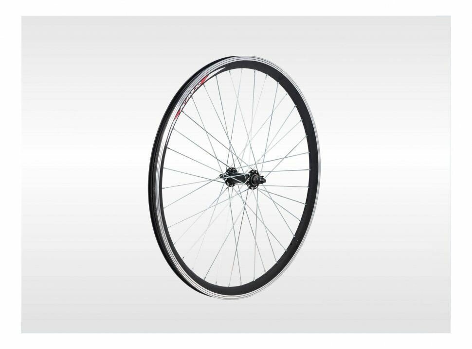 Колесо 24" переднее, гайки, V-тормоз, промподшипники, двойной обод