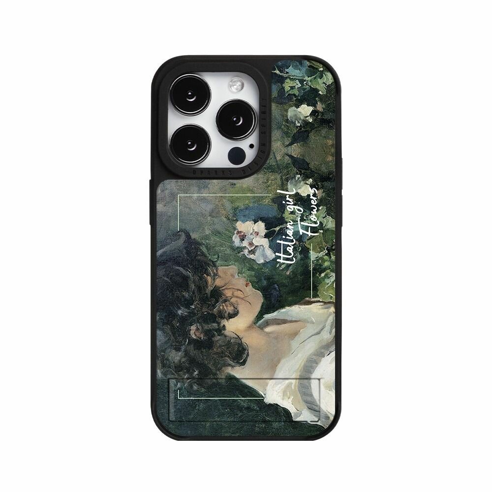 Чехол для смартфона со сменной дизайнерской вкладкой и кардхолдером DPARKS IPHONE 12/ 12 PRO