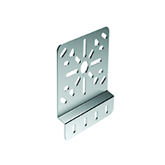 Пластина монтажная вертикальная цинк-ламельная | код. LP3000HDZL | DKC (2шт. в упак.)