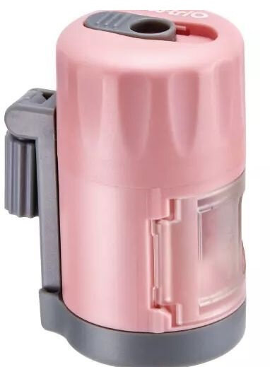 Точилка для карандашей механическая Kw-Trio 03420PINK 1 отверстие металл/пластик розовый пл. бокс