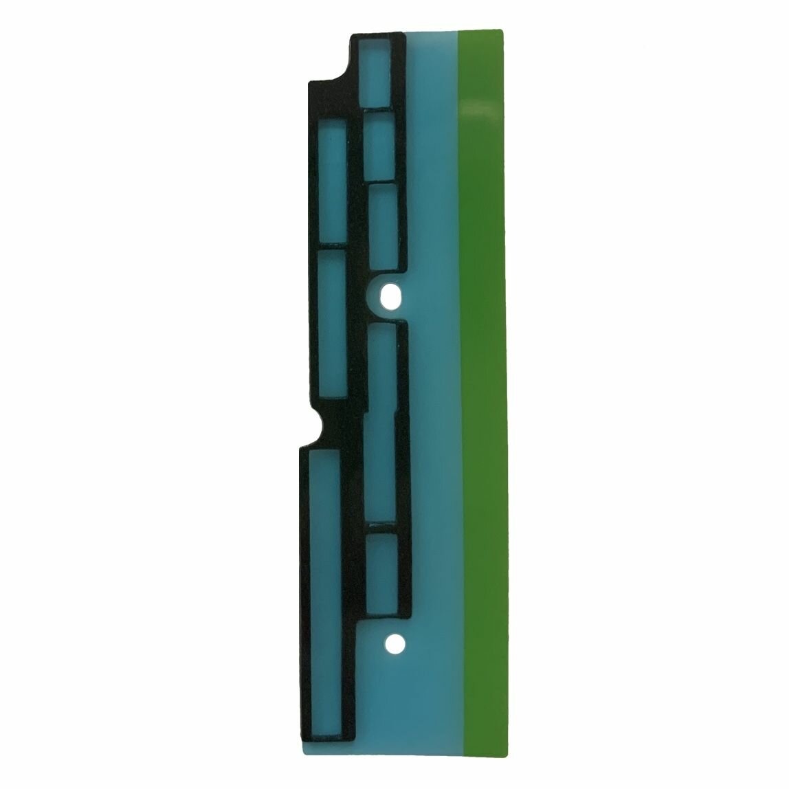 Наклейка губчатая (уплотнитель) левая верхняя на материнскую плату iPhone X.