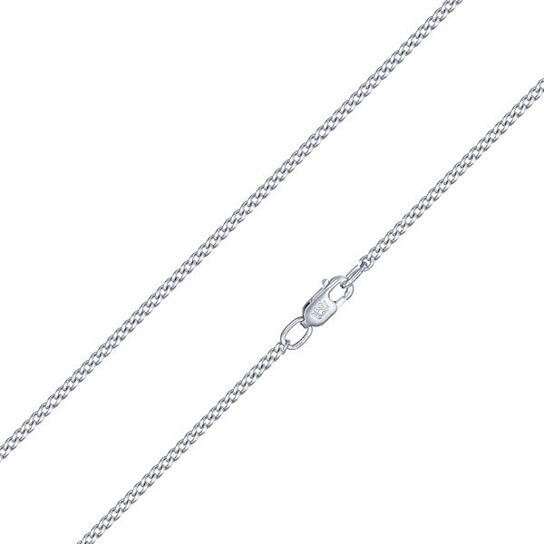 Цепь серебро, 925 проба, родирование