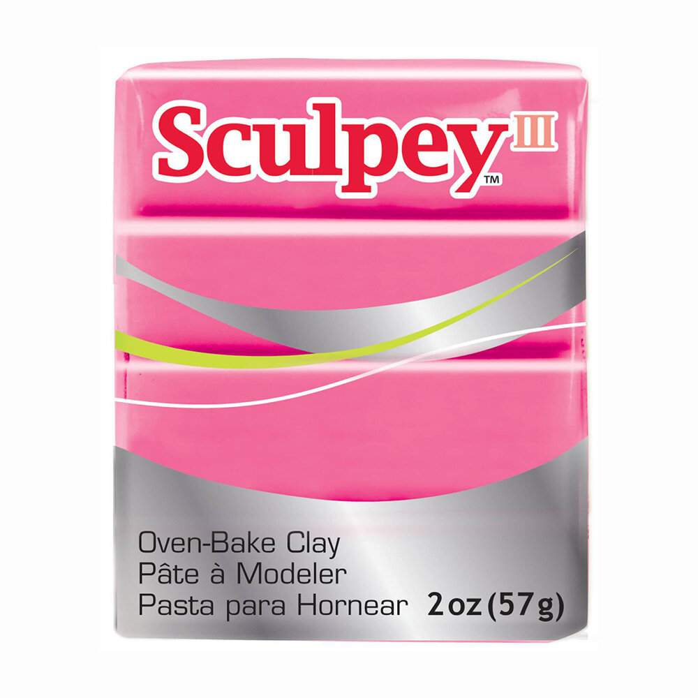 Полимерная глина "Sculpey" III S302 57 г 1142 розовый леденец