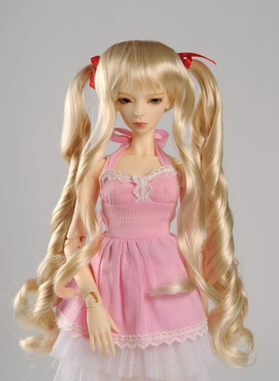 Парик Dollmore Moon G Wig Brown (Луна размер 8-9 цвет светло-коричневый для кукол Доллмор)