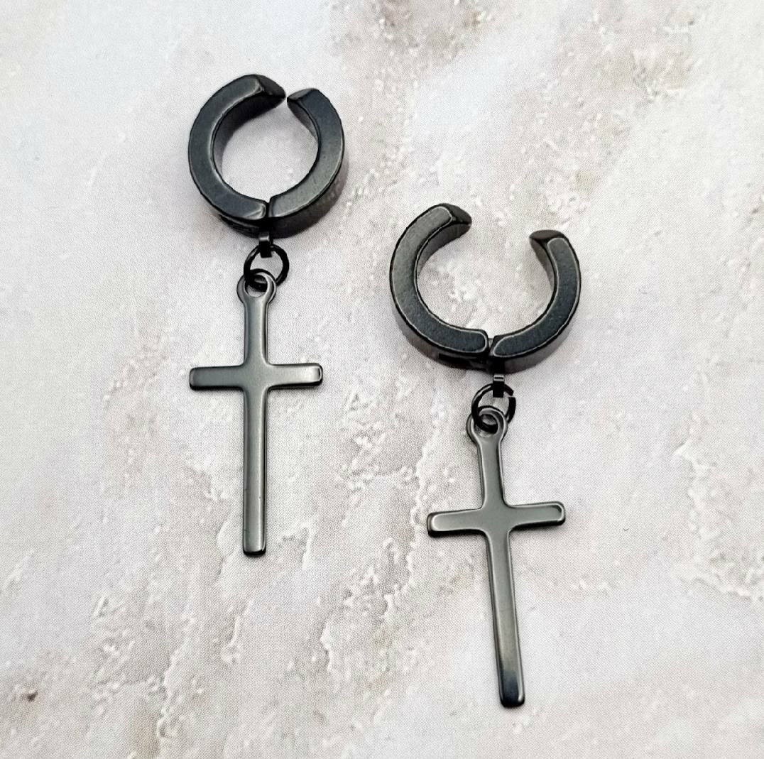 Серьги двусторонние, конго