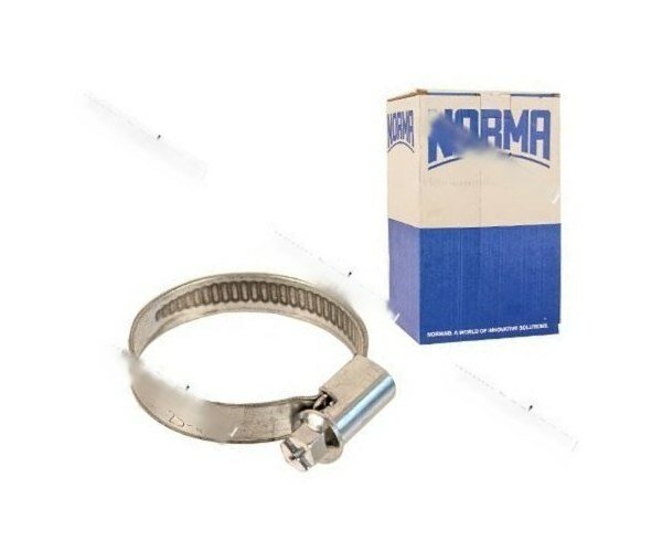Хомут Norma 25-40, 100 шт, оцинкованный, универсальный, надежный