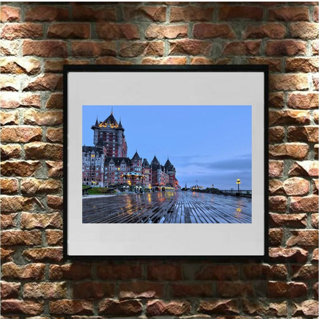 Плакат "City №8" Cool Eshe из коллекции "Города", плакат А4 (29,7 х 21 см) для интерьера