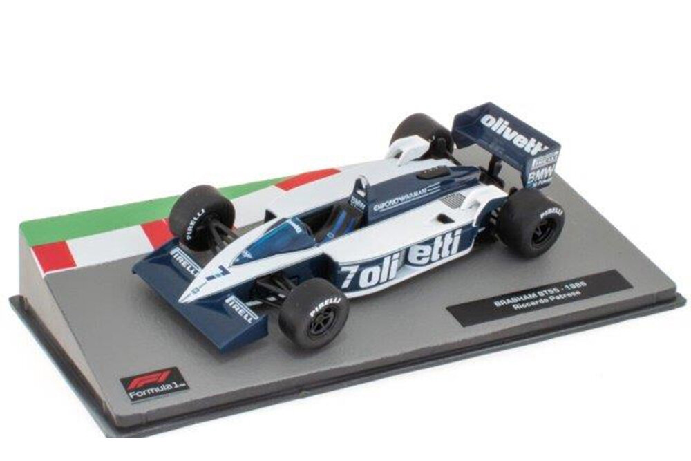 Модель коллекционная ALTAYA Brabham bmw BT55 #7 olivetti riccardo patrese 1986