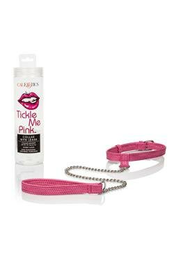 Ошейник с поводком Tickle Me Pink