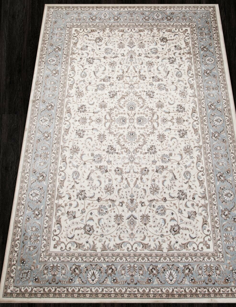 Российский прямоугольный ковер на пол 80 на 150 см в гостиную, зал, спальню, кухню, детскую, прихожую, кабинет, комнату