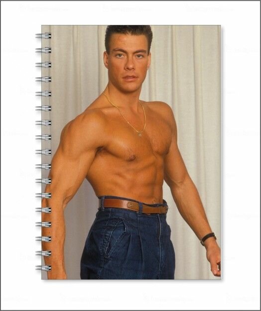 Тетрадь Jean-Claude Van Damme, Жан-Клод Ван Дамм №2, А4