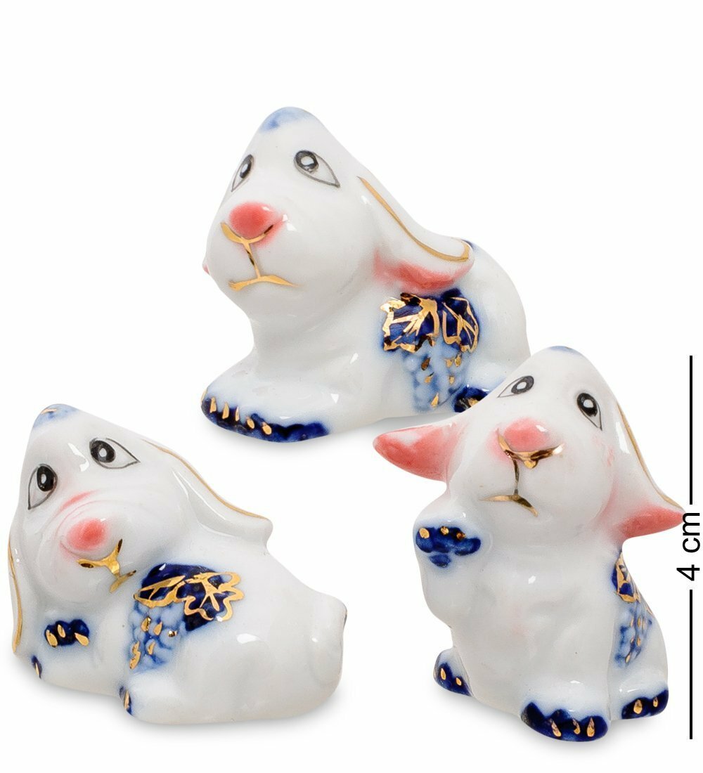 Фигурка "Собачка" 2' син. (GE) 3/асс