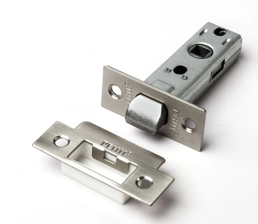 Защелка межкомнатная ренц, никель супер матовый