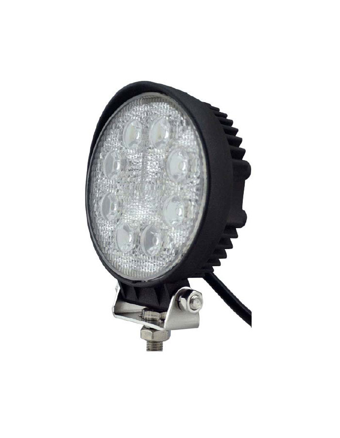 Светодиодная фара рабочего света РИФ 116 мм 24W LED