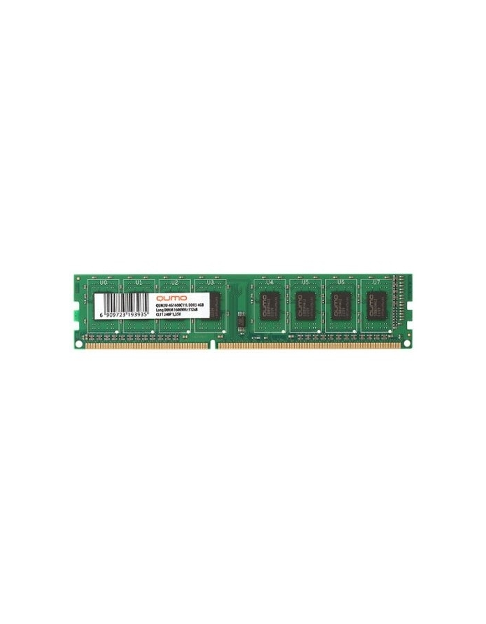 QUMO DDR3 DIMM 8GB (PC3-12800) 1600MHz QUM3U-8G1600C11L 1.35V