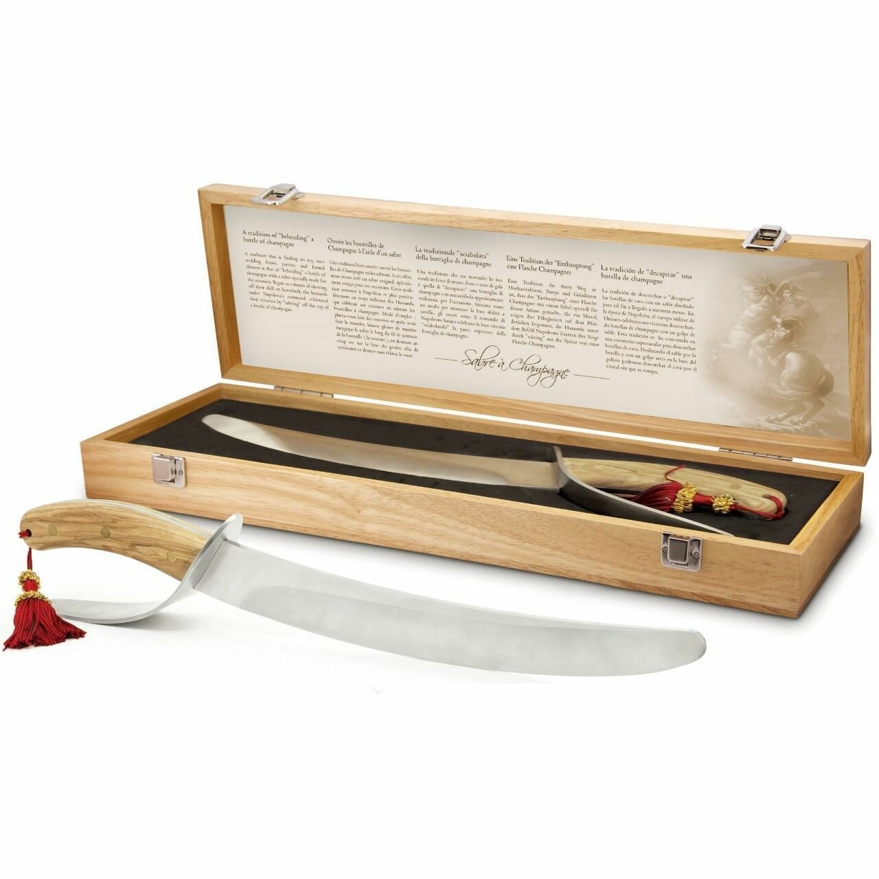 Сабля для шампанского Pulltex Sabre Champagne с гардой