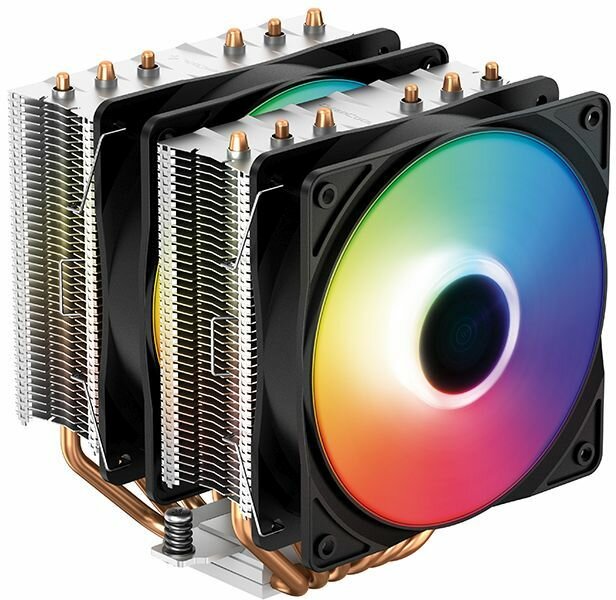 Вентилятор Deepcool NEPTWIN V3 Soc-AM4/1151/1200/1700 4-pin 15-27dB Al+Cu 220W
