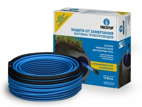 Секция нагревательная кабельная теплолюкс Freezstop Inside-10-6
