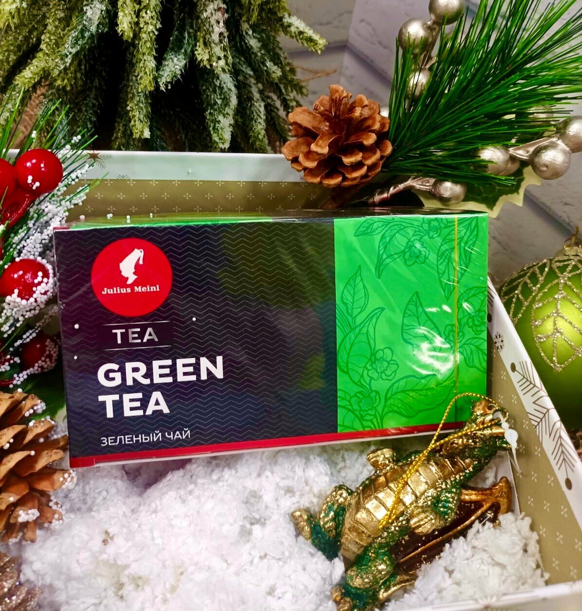 Julius Meinl Green tee Зеленый чай, 25 пак. х1.5г