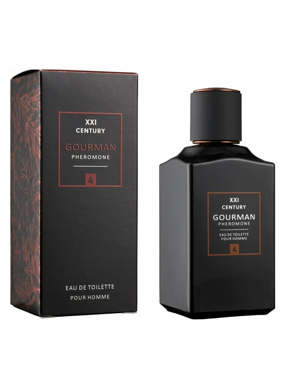 XXI CENTURY Туалетная вода для мужчин с феромонами Gourman №4, 100 мл, восточный